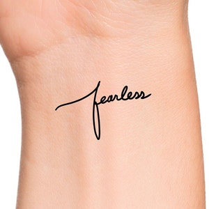 Fearless Tattoo Taylor Swift