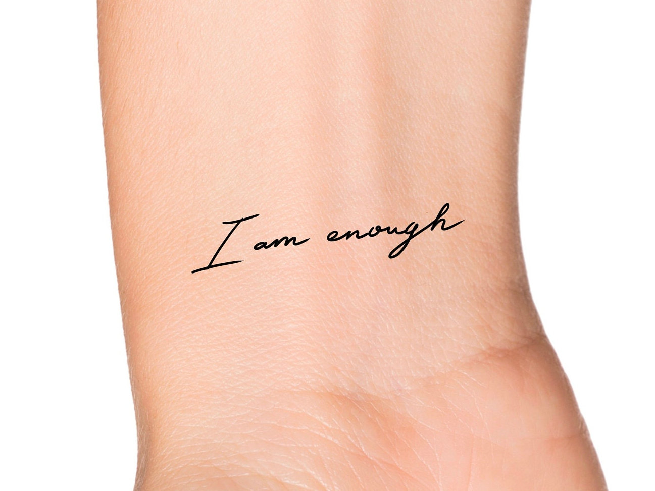 I Am Enough Tattoo