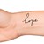 ILY Sign Language Temporary Tattoo / I Love You Tattoo - Etsy Canada