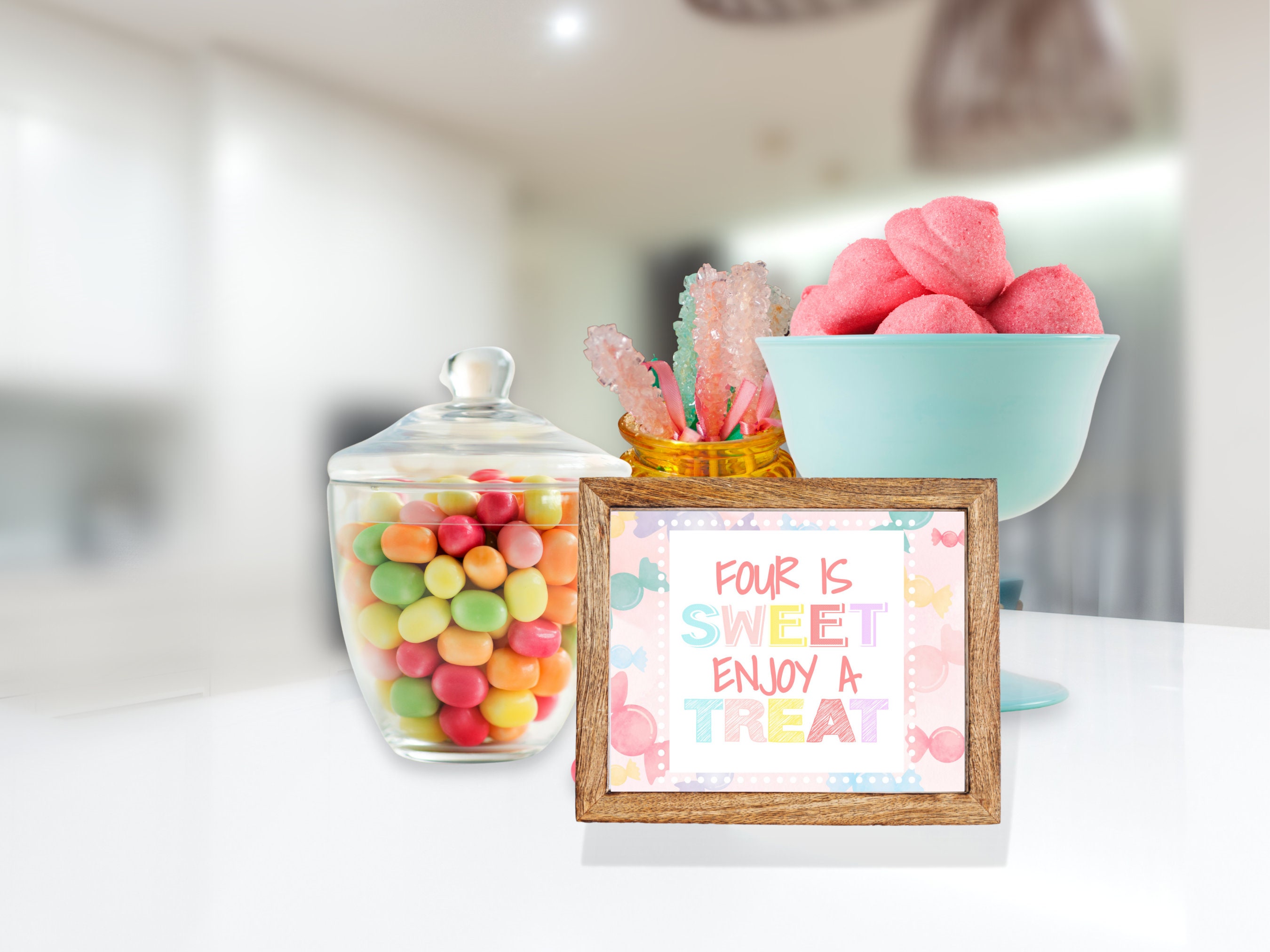 Editable Sweet Celebration Birthday Sign, DIGITAL DOWNLOAD - Etsy