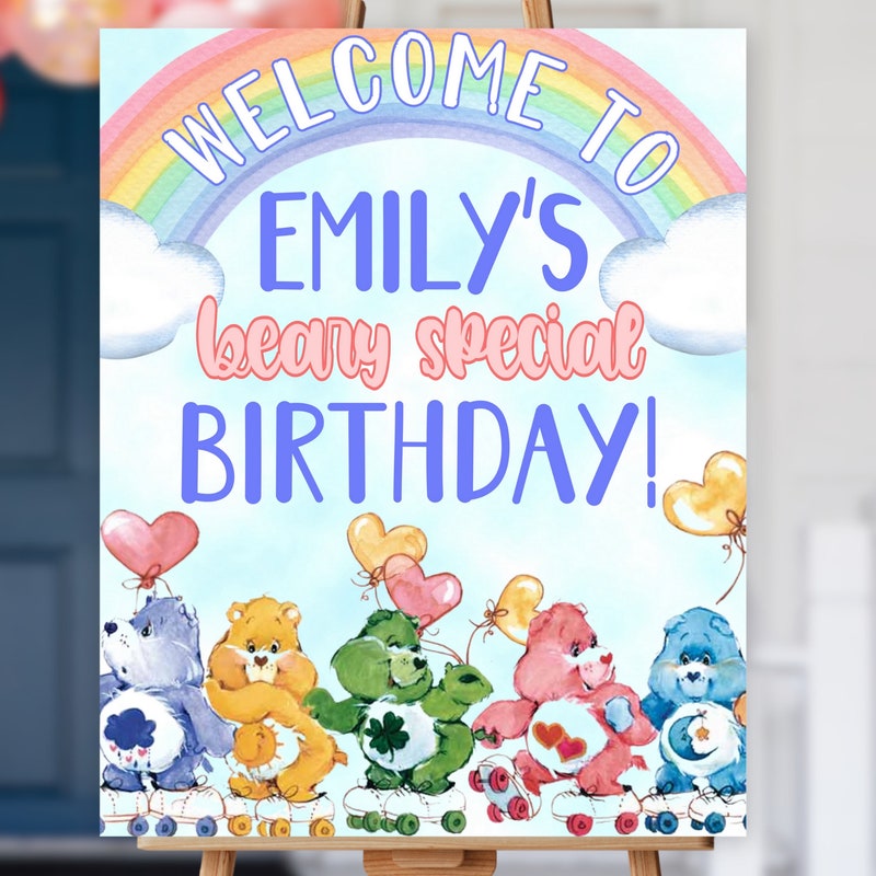 Care Bear Birthday - Etsy