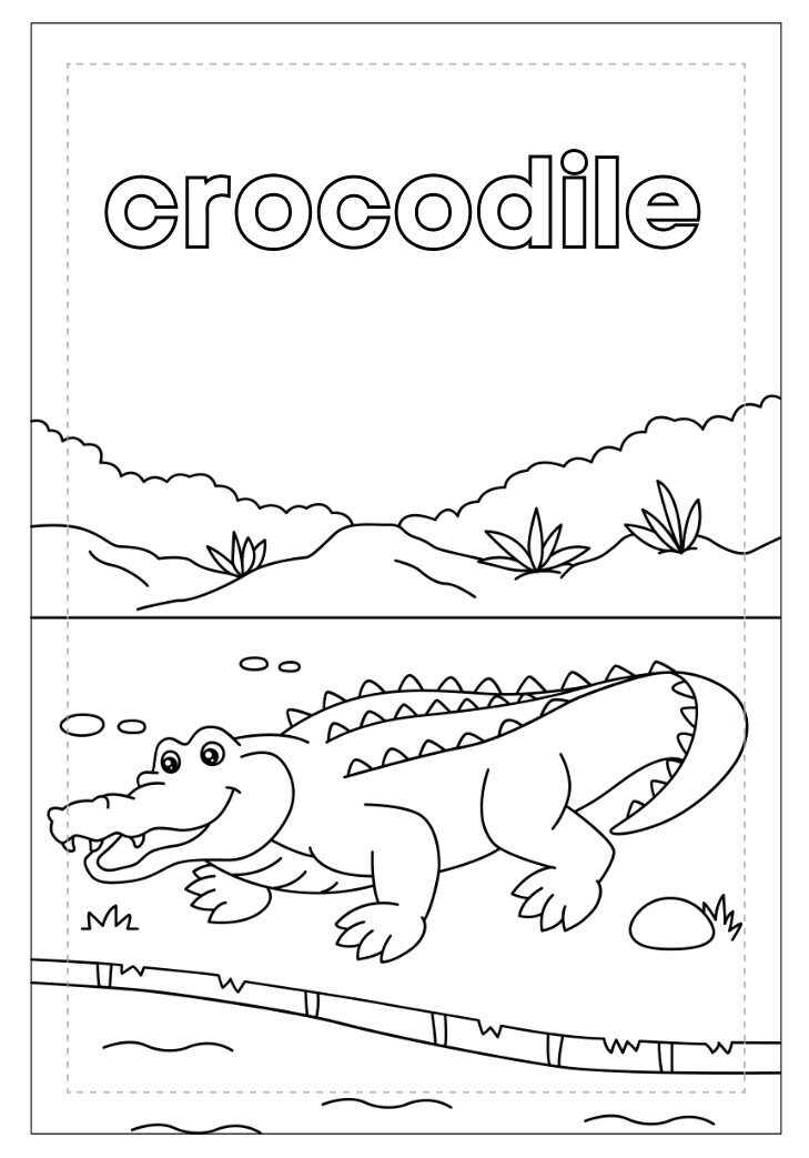 50 Animals Coloring Book, Kids Activity, Preschool Activity - Etsy Canada
