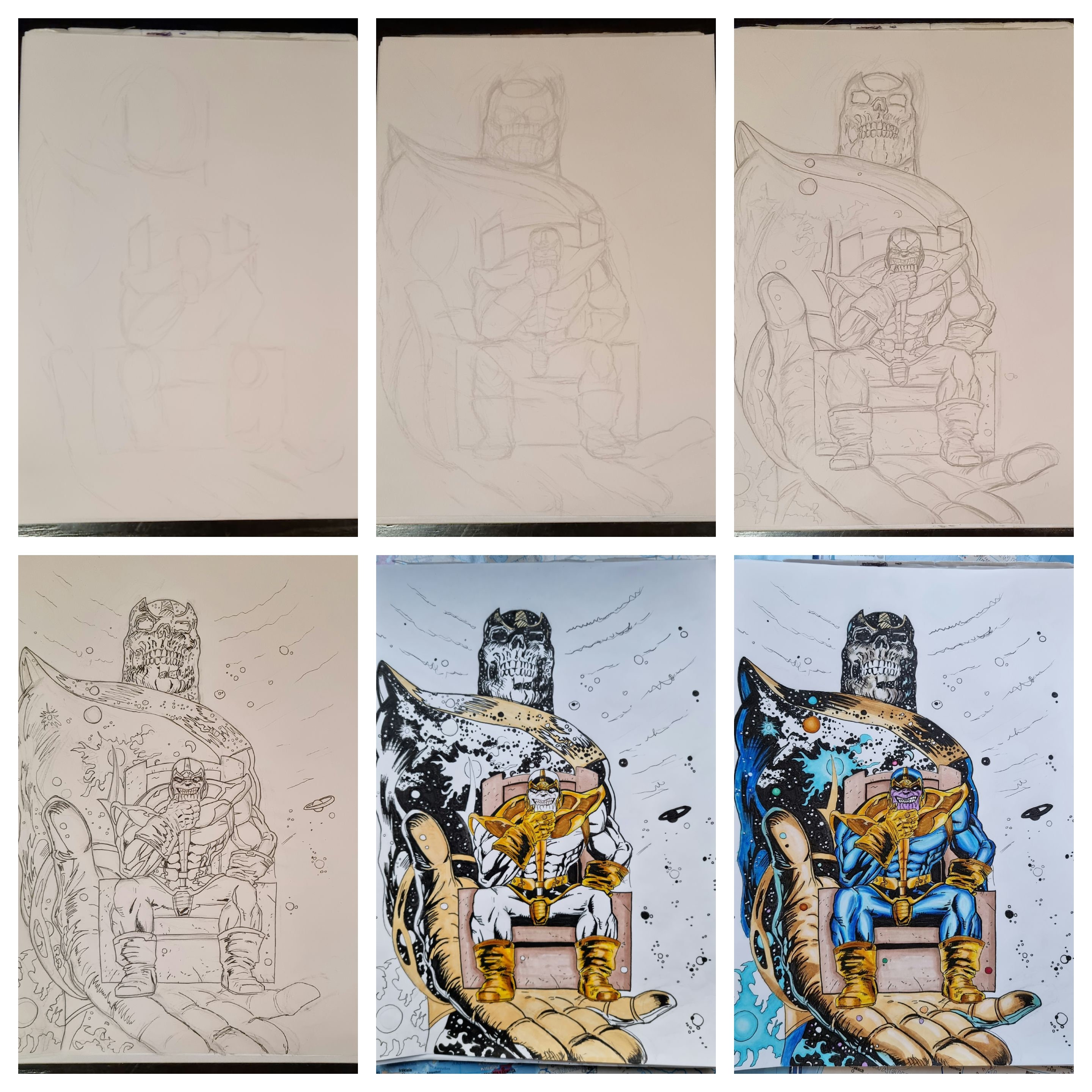 Thanos the Mad Titan and the Astral Regulator - Etsy