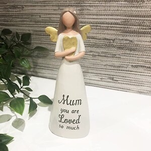 Mum Angel Figurine Ornament Collectible Figure Gift for Mum Birthday ...