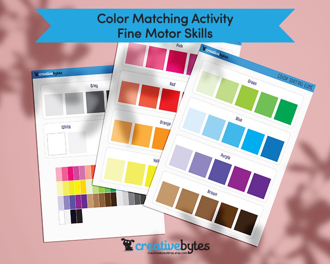 Color Sorting Game With Clothespins, Enhance Fine Motor Skills ...