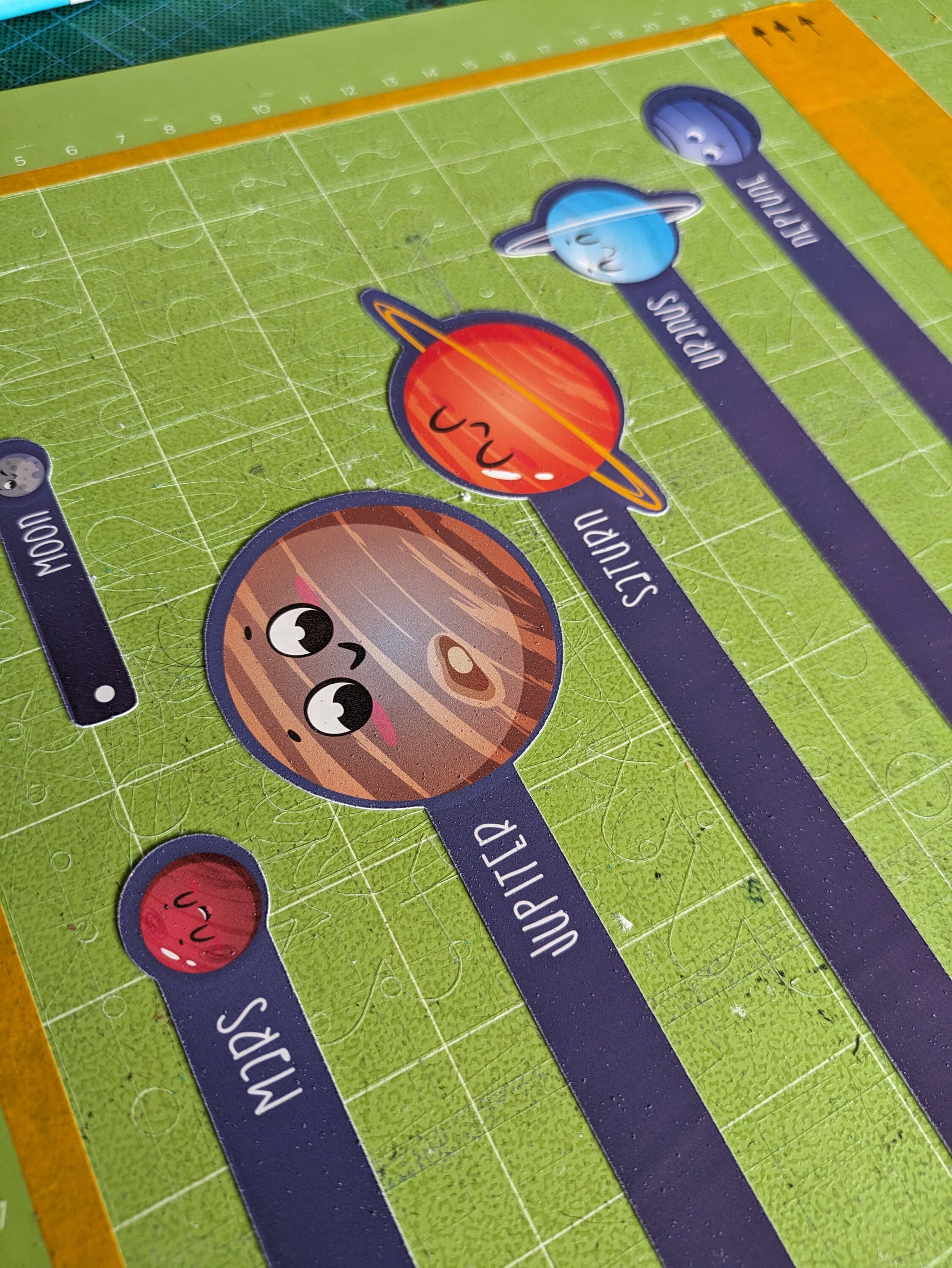 Solar System Model for Learning About the Planets Order. Downloadable ...