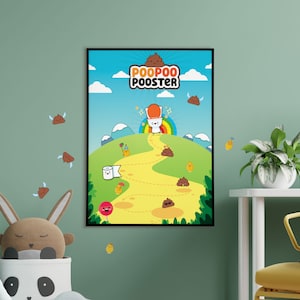 Poopoo Pooster - Downloadable Potty-training Kit - Etsy