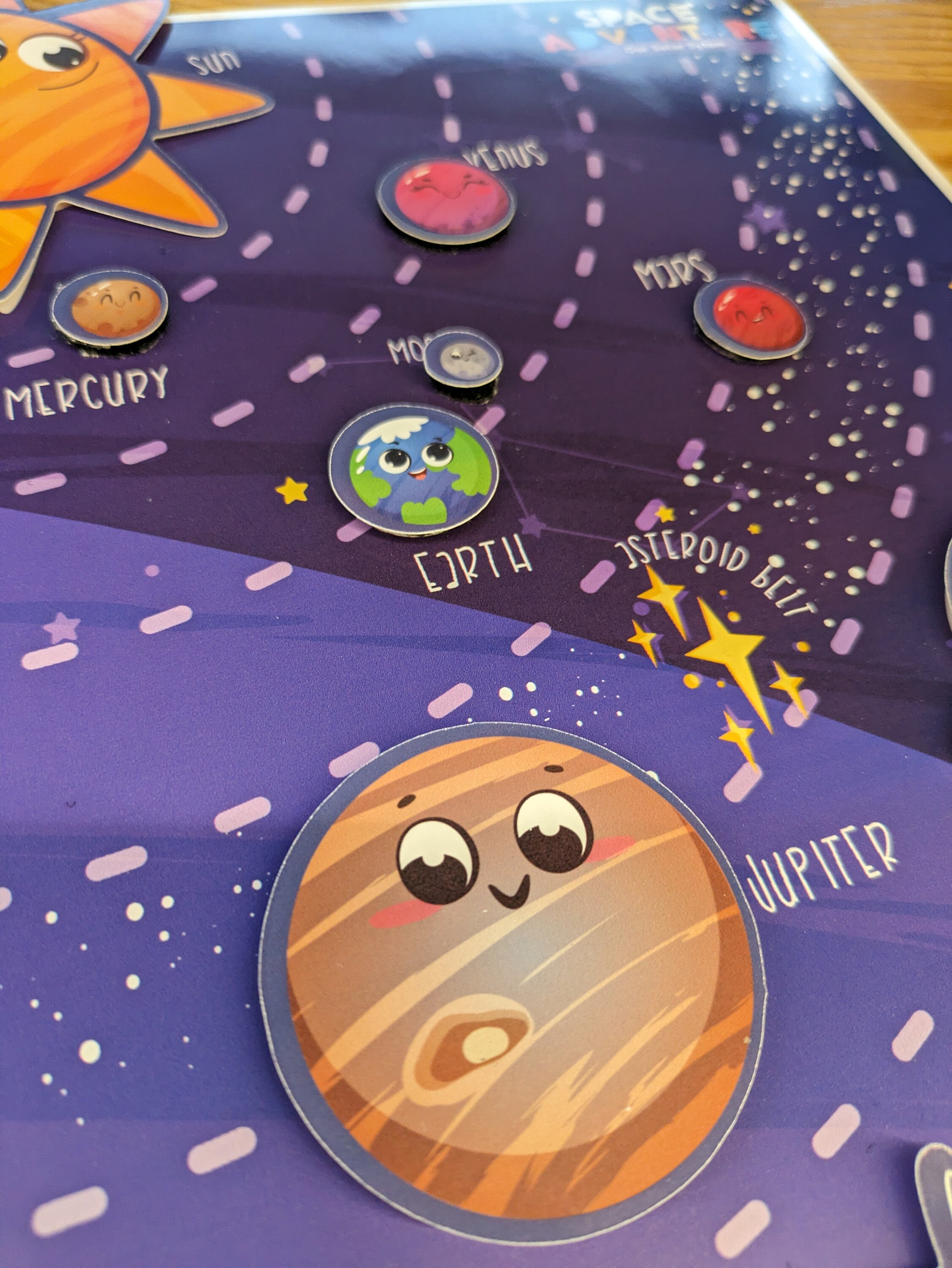 Solar System Model for Learning About the Planets Order. Downloadable ...