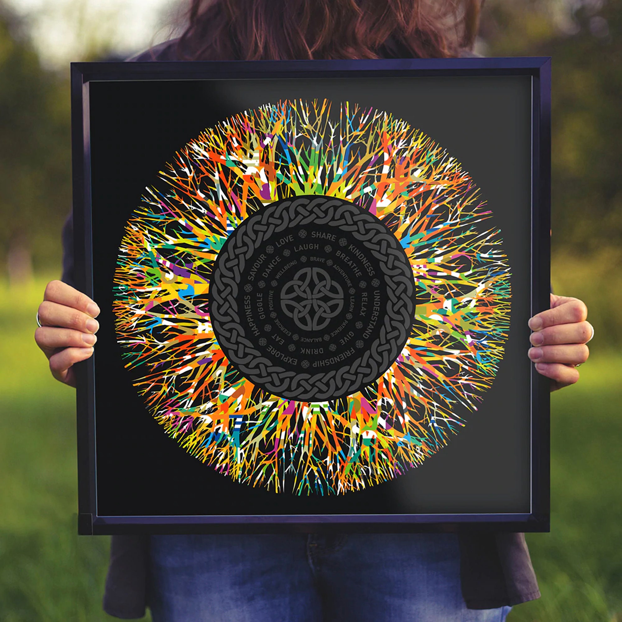 The Temporal Circle - Fine Art Print - Etsy
