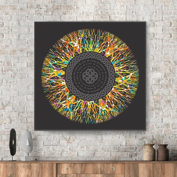 The Temporal Circle Fine Art Print | Etsy