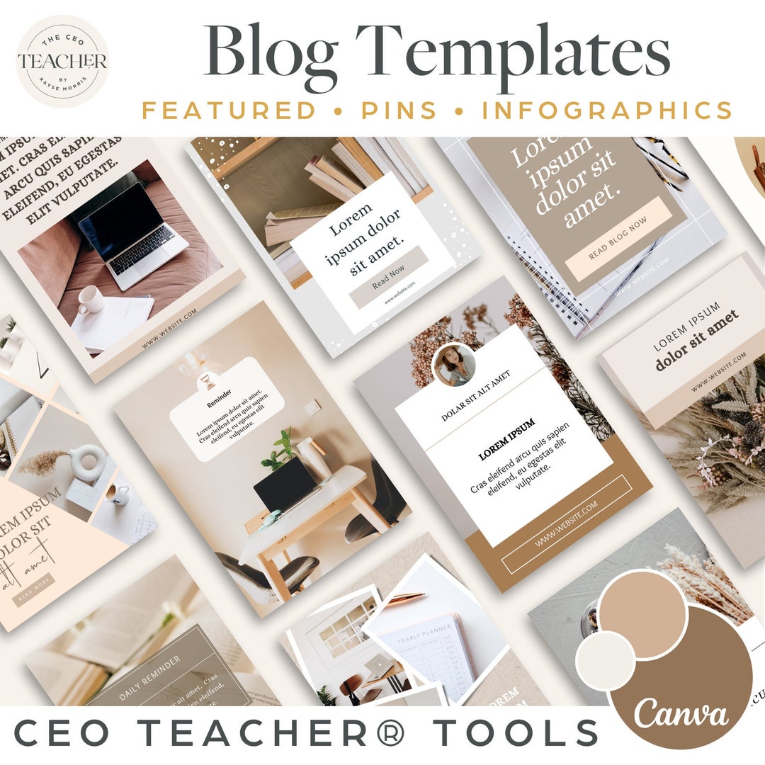 Blog Images | Teacher Websites - Etsy
