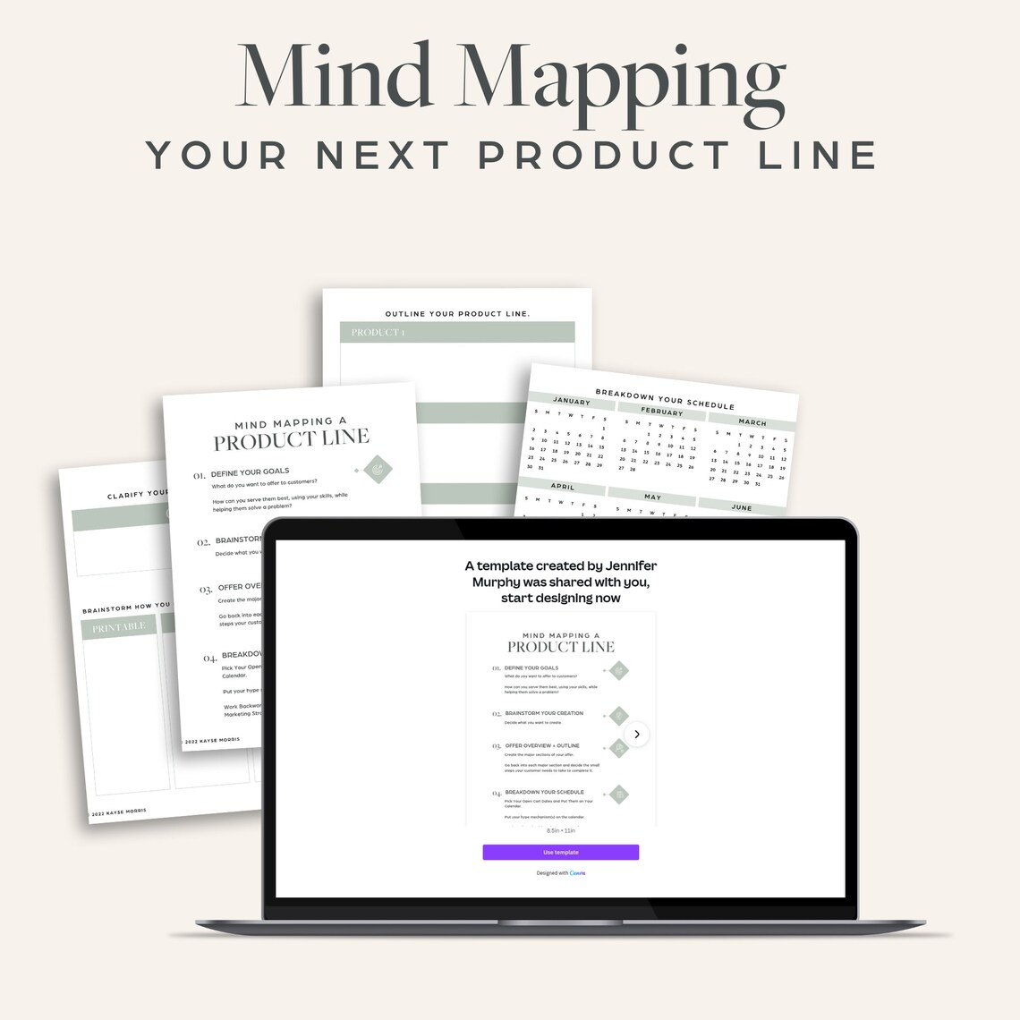 Mind Mapping Templates for Teachers - Etsy