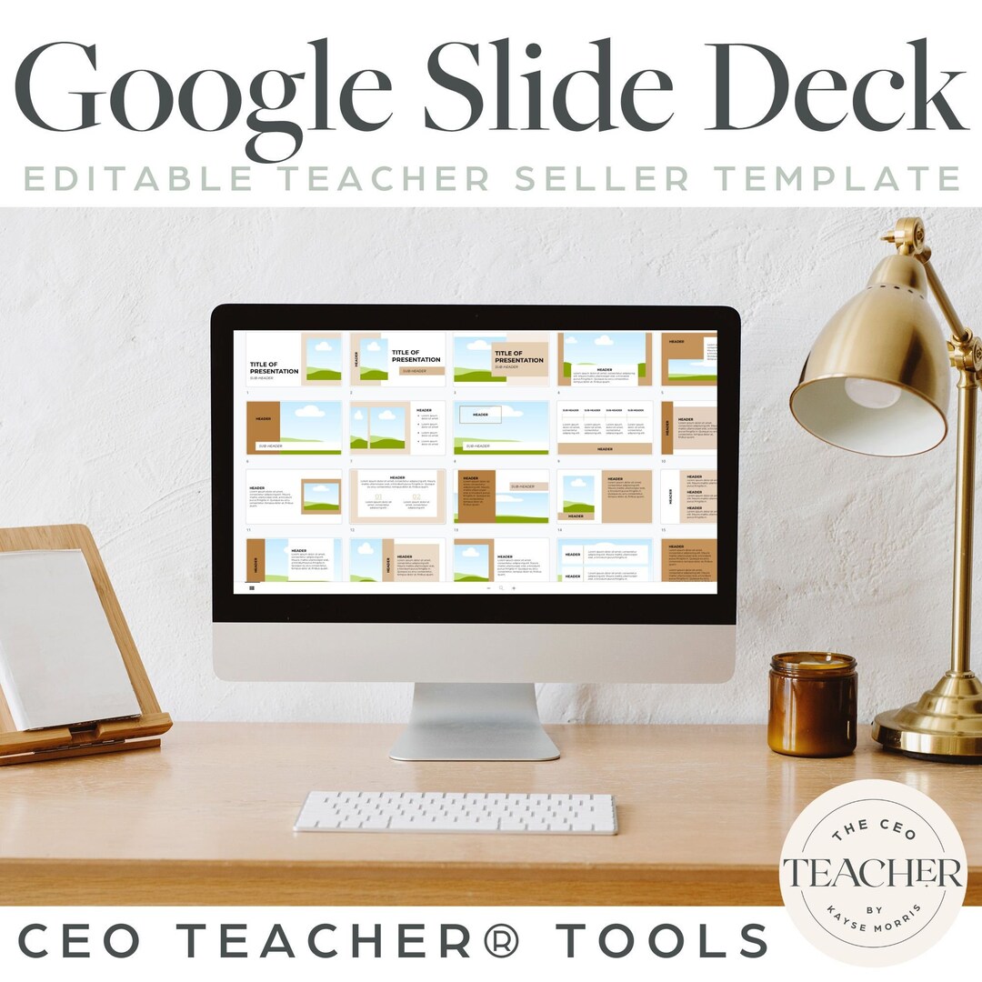 Google Slides Templates for Teachers - Etsy