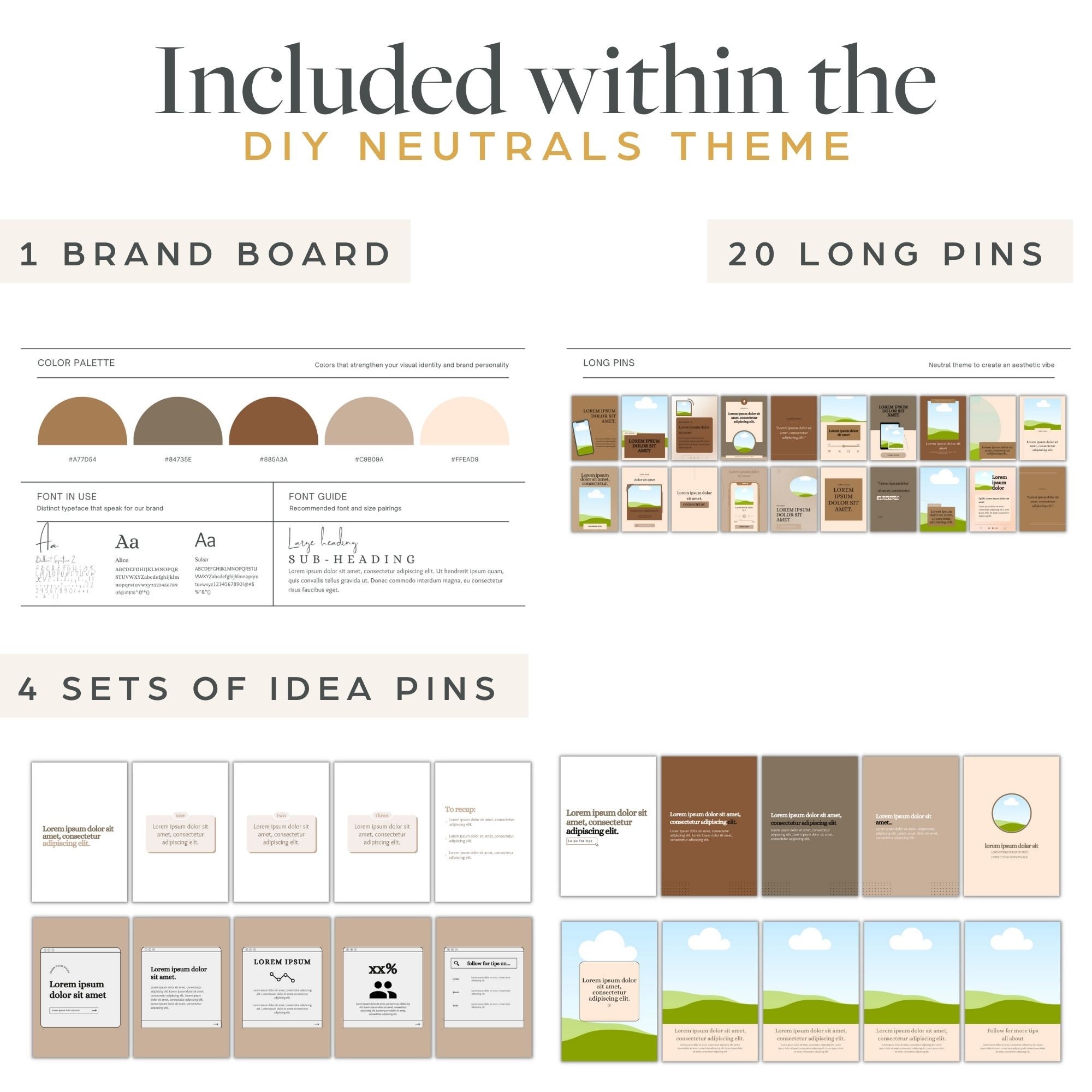 Canva Templates for Pinterest | Teacher Edition - Etsy