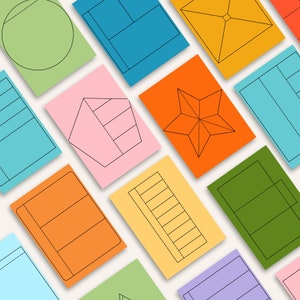 Interactive Notebook Templates - Etsy