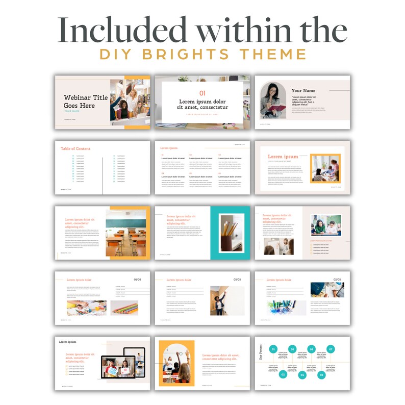 Webinar Presentation Template - Etsy