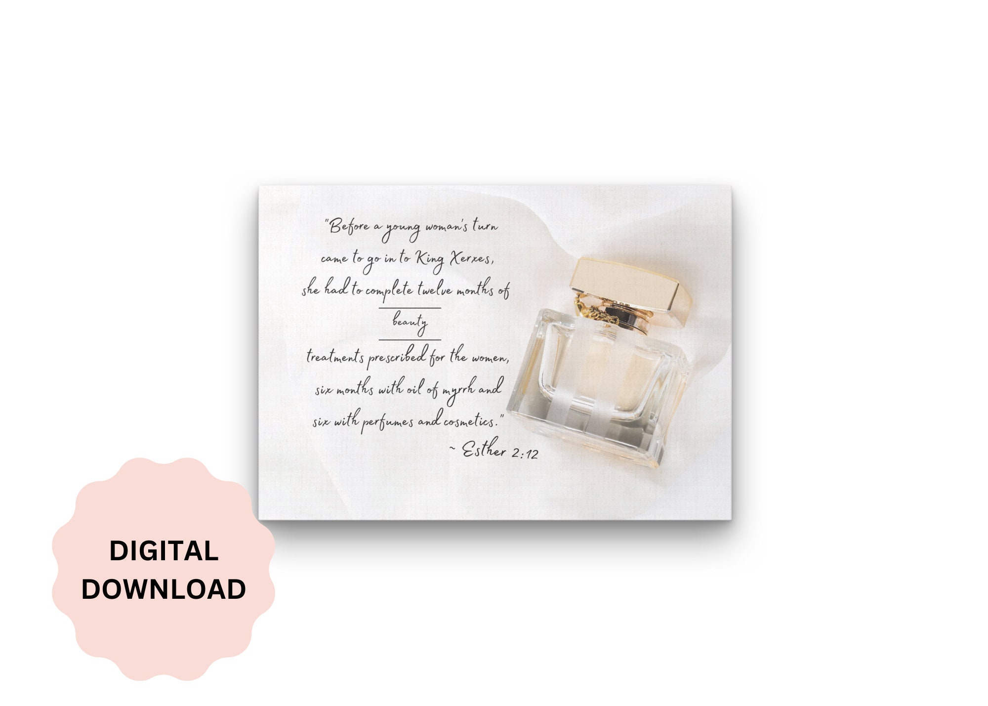 The Beauty of Esther Wall Art. Room Decor Aesthetic. Vintage - Etsy