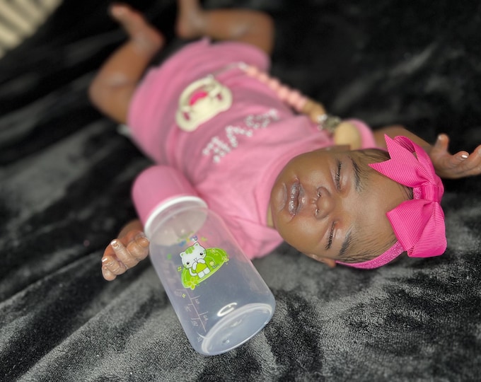 17in Realistic Floppy Reborn Preemie Baby Girl Doll 3lb4.1oz - Etsy