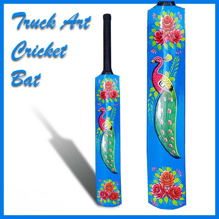 Truck Art Cricket Bat/pakistani Hand Painted Wooden Cricket Bat ...