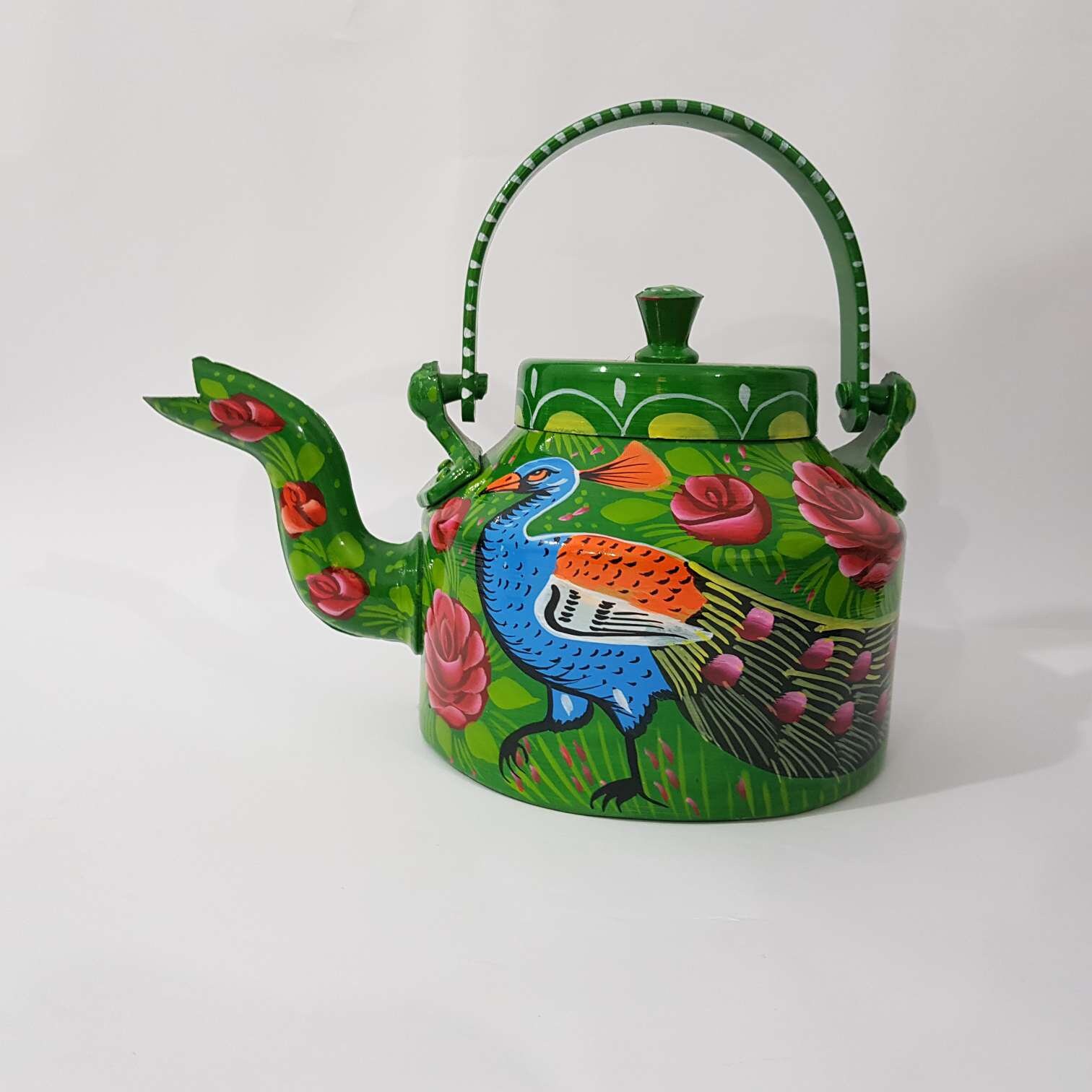 Truck Art Kettle/pakistani Hand Painted Tea Kettle/truck Art Pakistan ...