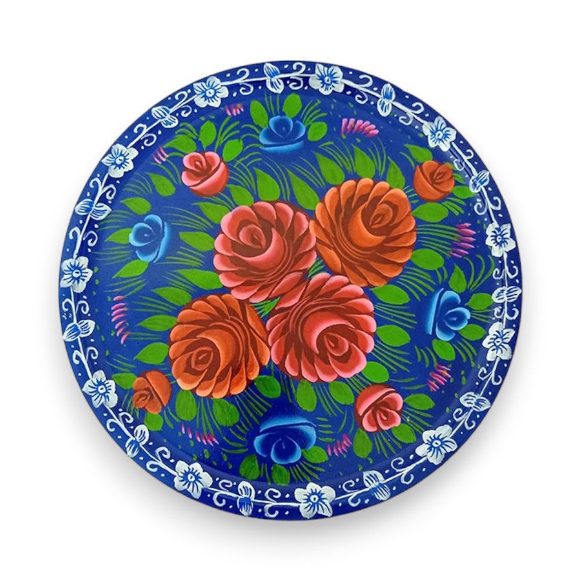 Truck Art Metal Tray/pakistani Hand Painted Tray/pakistan Home ...