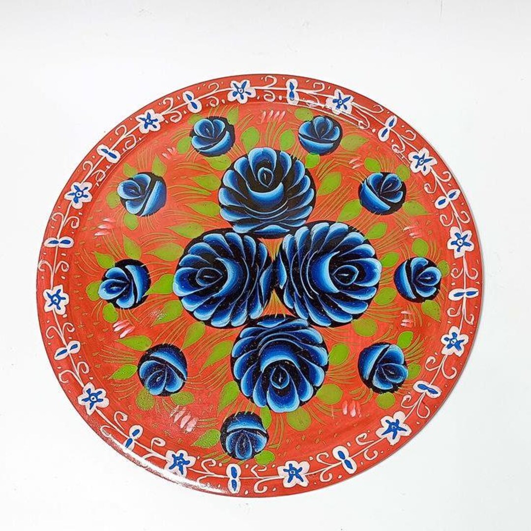 Truck Art Metal Tray/pakistani Hand Painted Tray/pakistan Home ...