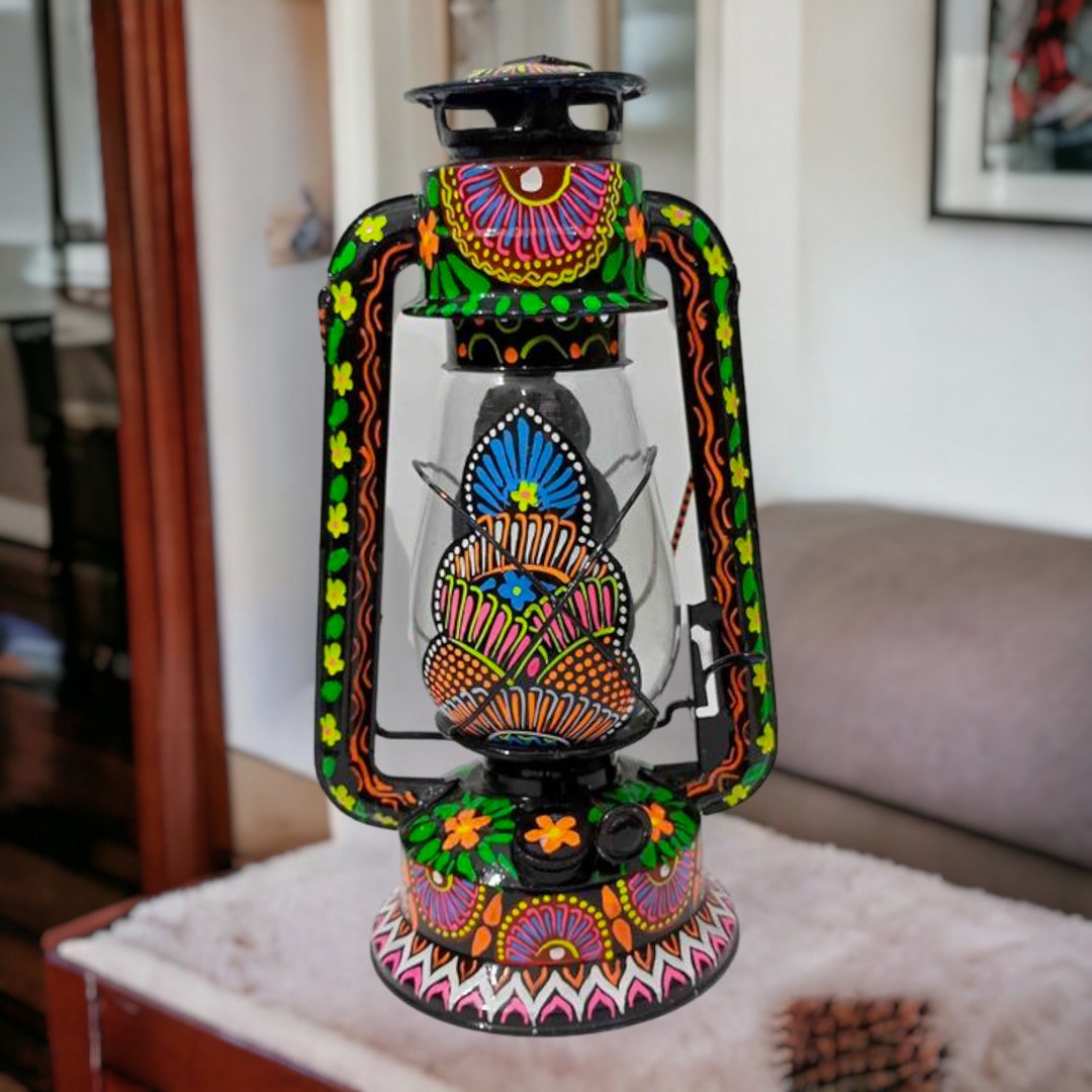 Beautiful OIL Burning Lanterns/truck Art Lantern/pakistani Lantern ...