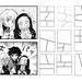 150+ Manga Panel Templates, Comic Storyboard Templates, Managa Panel ...