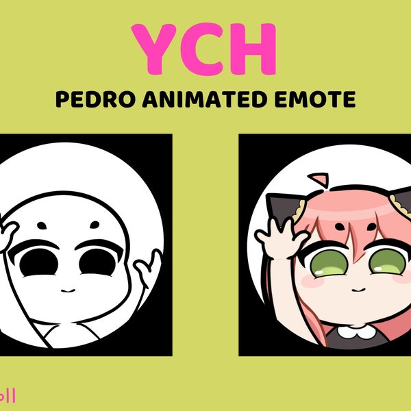 Twitch Pedro Emote - Etsy