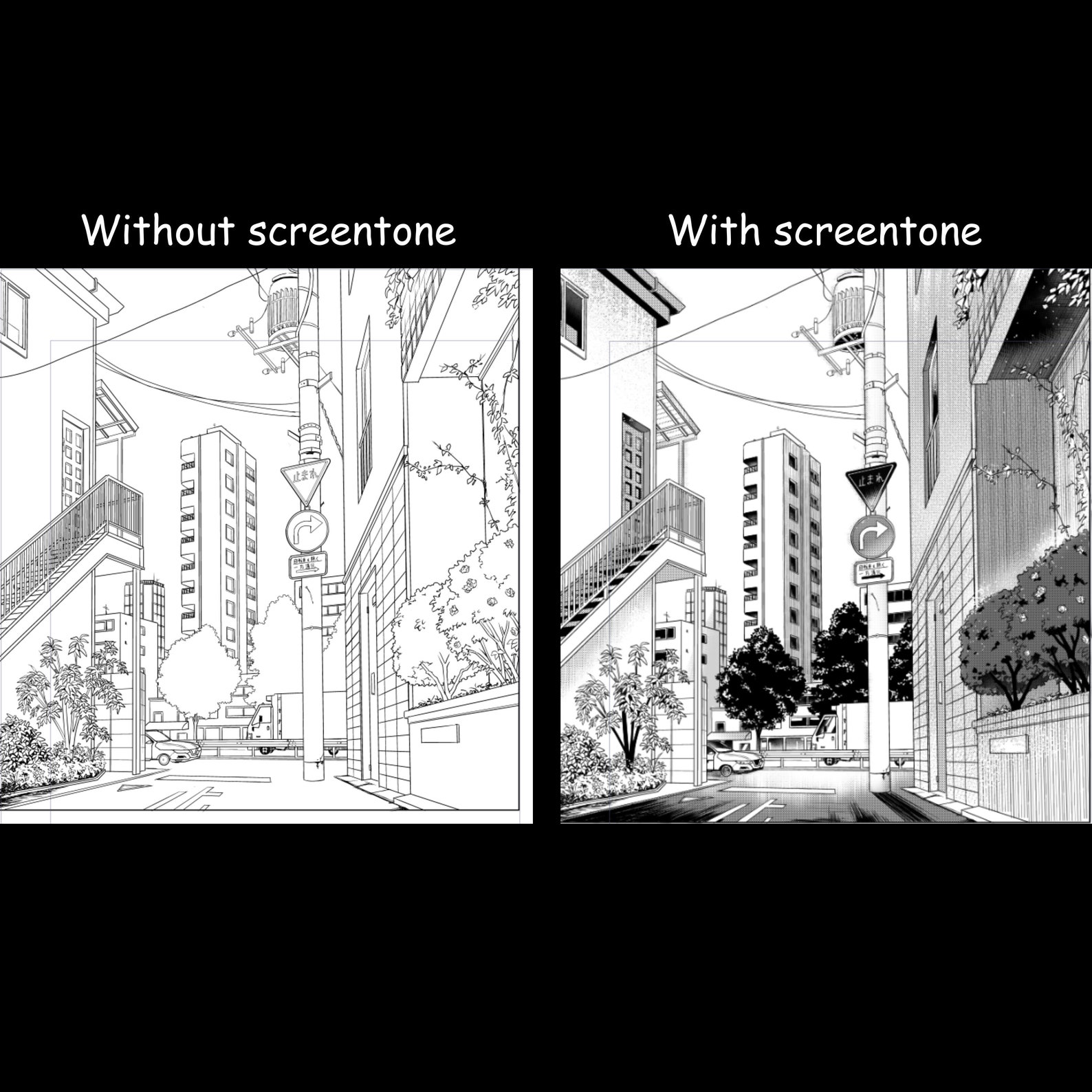 Manga Screentone Brush Kit for Procreate, Manga Brush Procreate, Comic ...