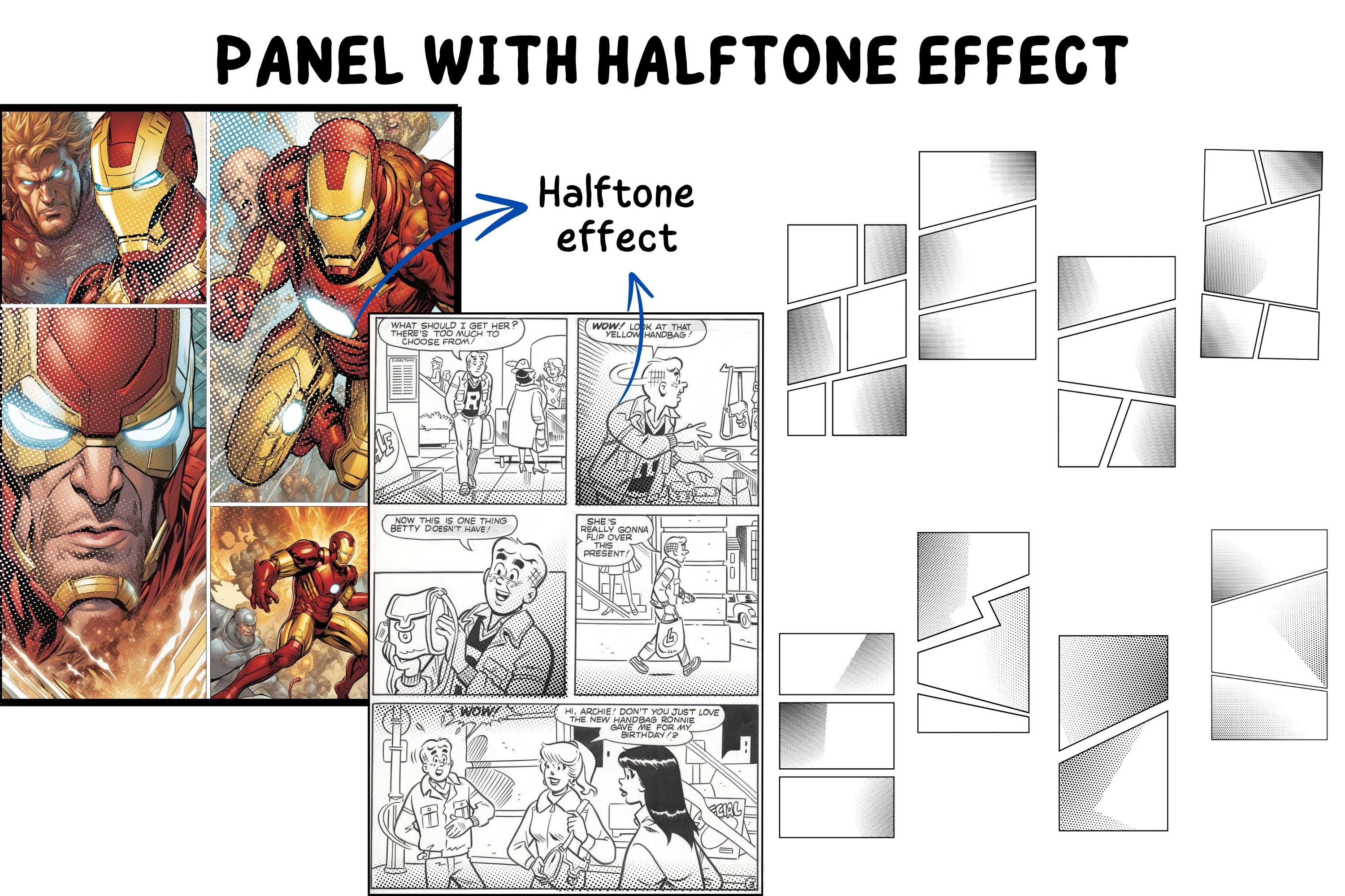 250+ Manga Panel Templates, Comic Storyboard Templates, Managa Panel ...