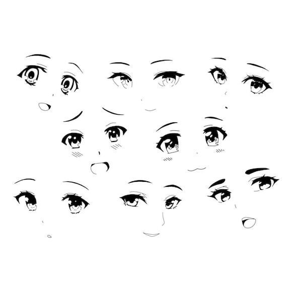 Anime Nose Reference