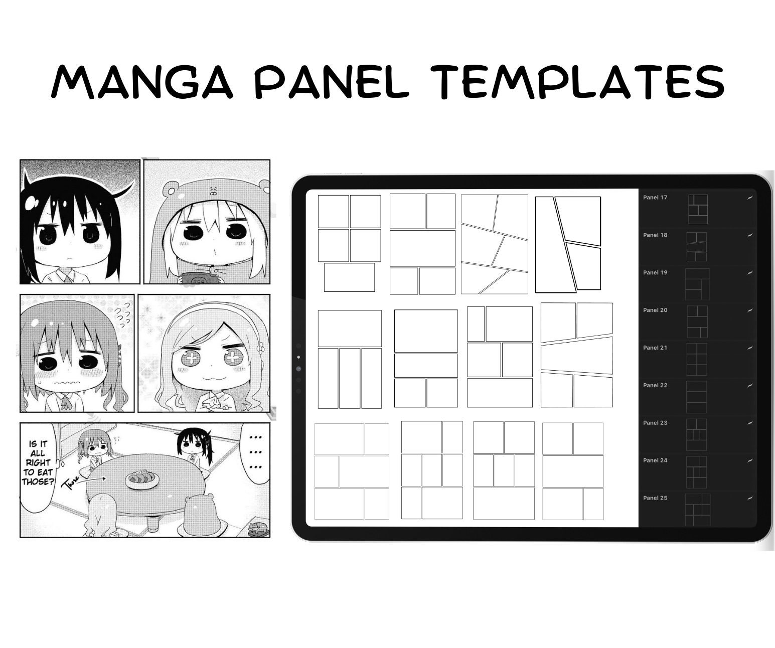 200 Manga Brush Kit, Manga Brush Procreate, Comic Ink Procreate, Manga ...