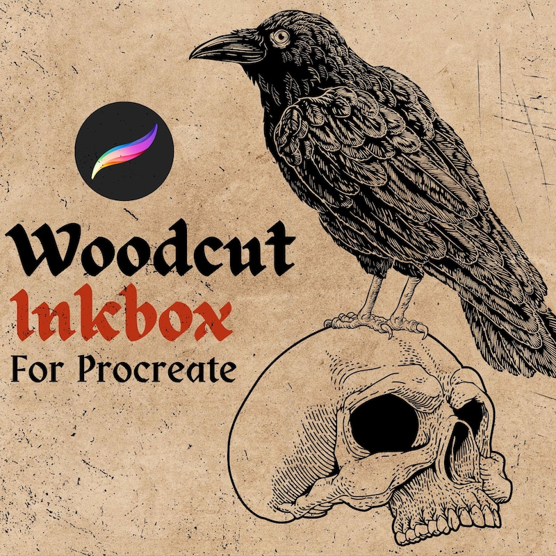 Woodcut Tattoo Stamp - Etsy