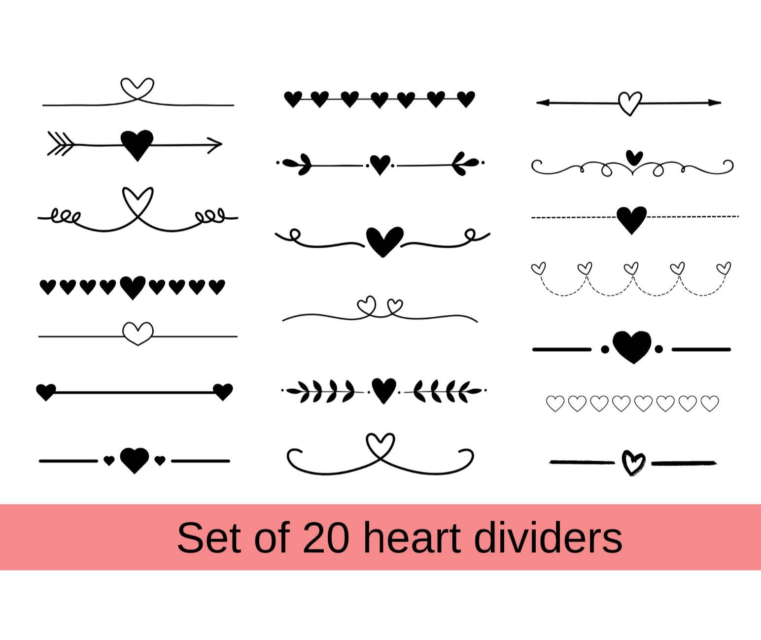 Vertical Heart Divider