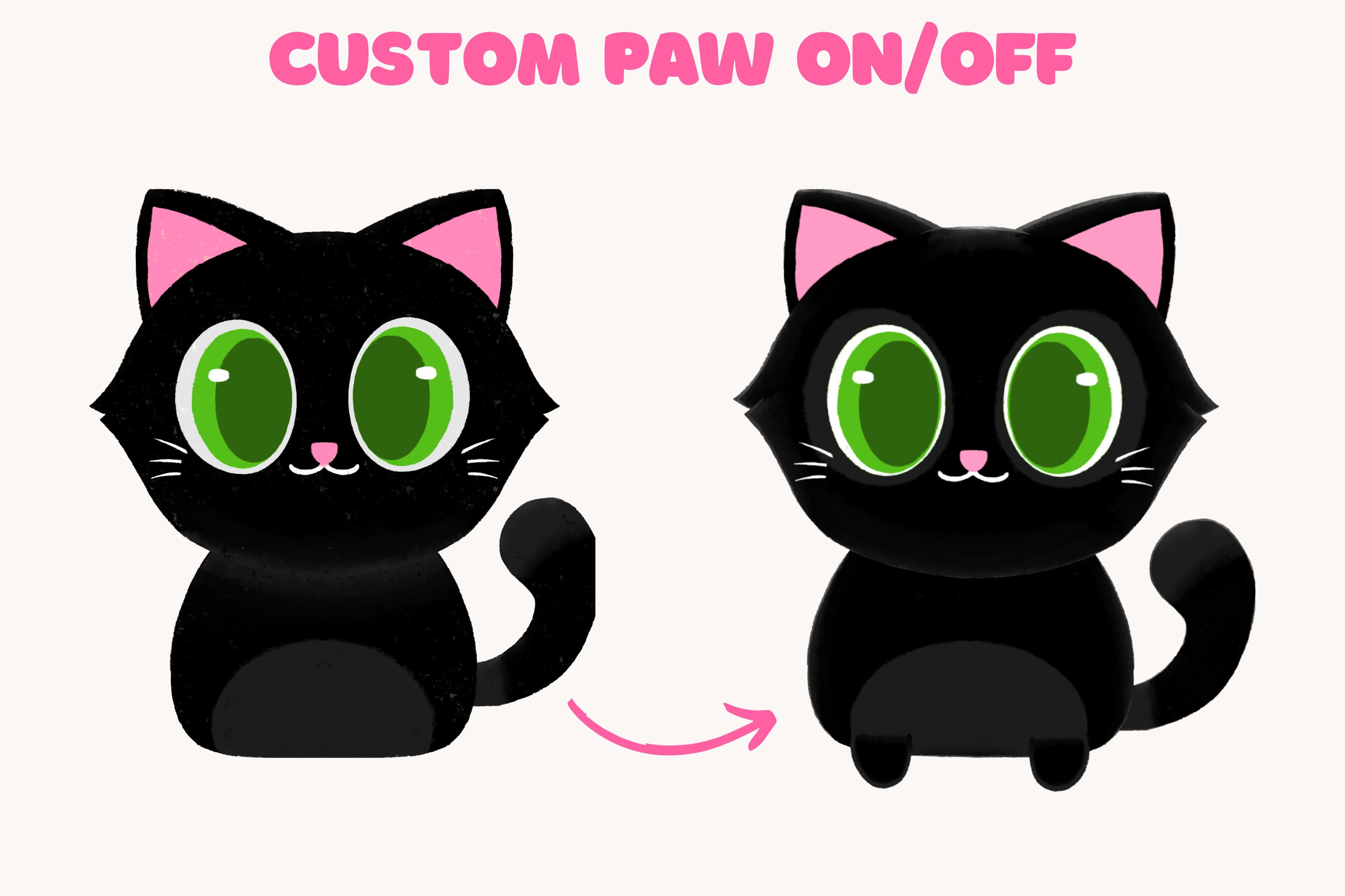 Cat Vtuber Model, Cat Live2d Model Avatar - Etsy