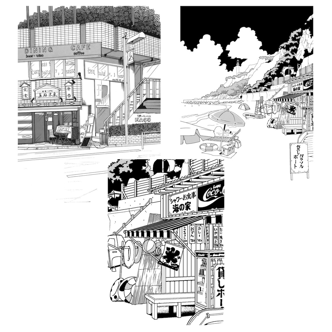 Manga Screentone Brush Kit for Procreate, Manga Brush Procreate, Comic ...