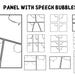 250+ Manga Panel Templates, Comic Storyboard Templates, Managa Panel ...