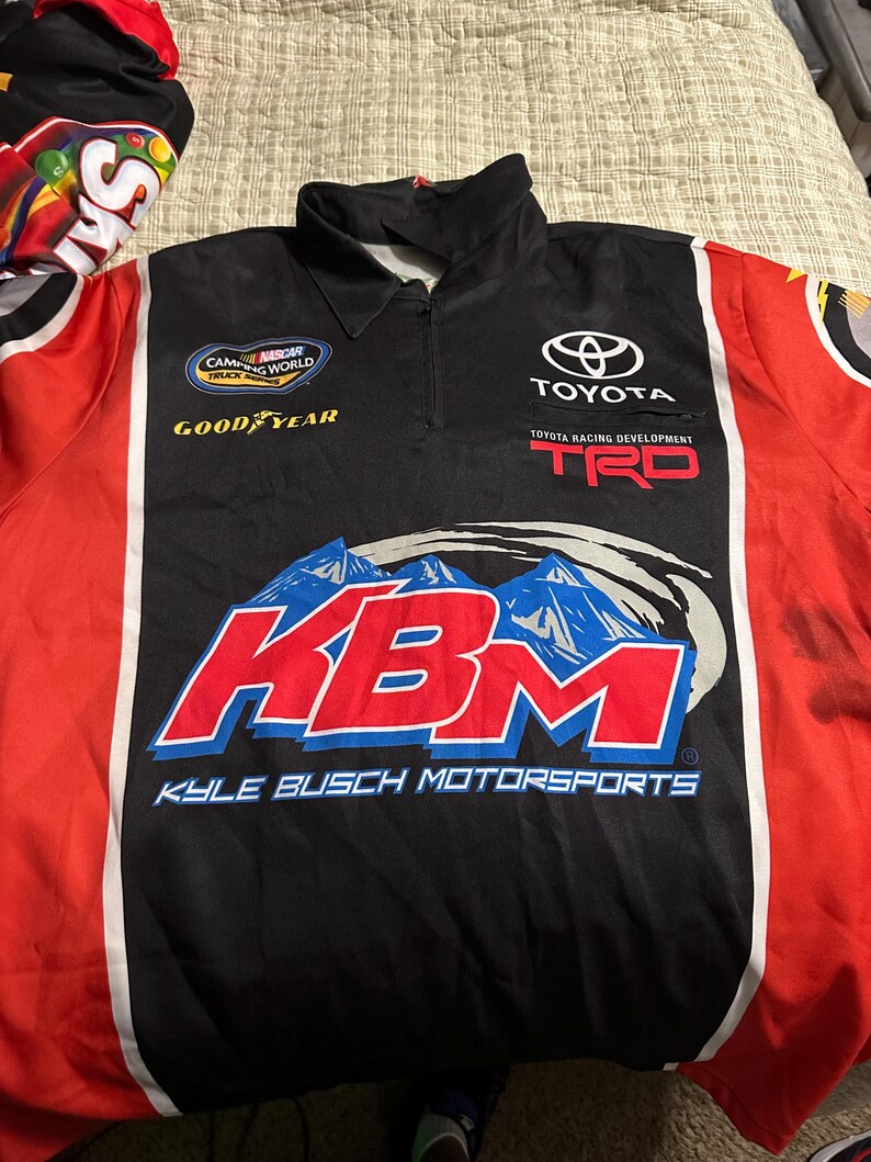 Kyle Busch Motorsports KBM Brand New Crew Shirt XXL - Etsy