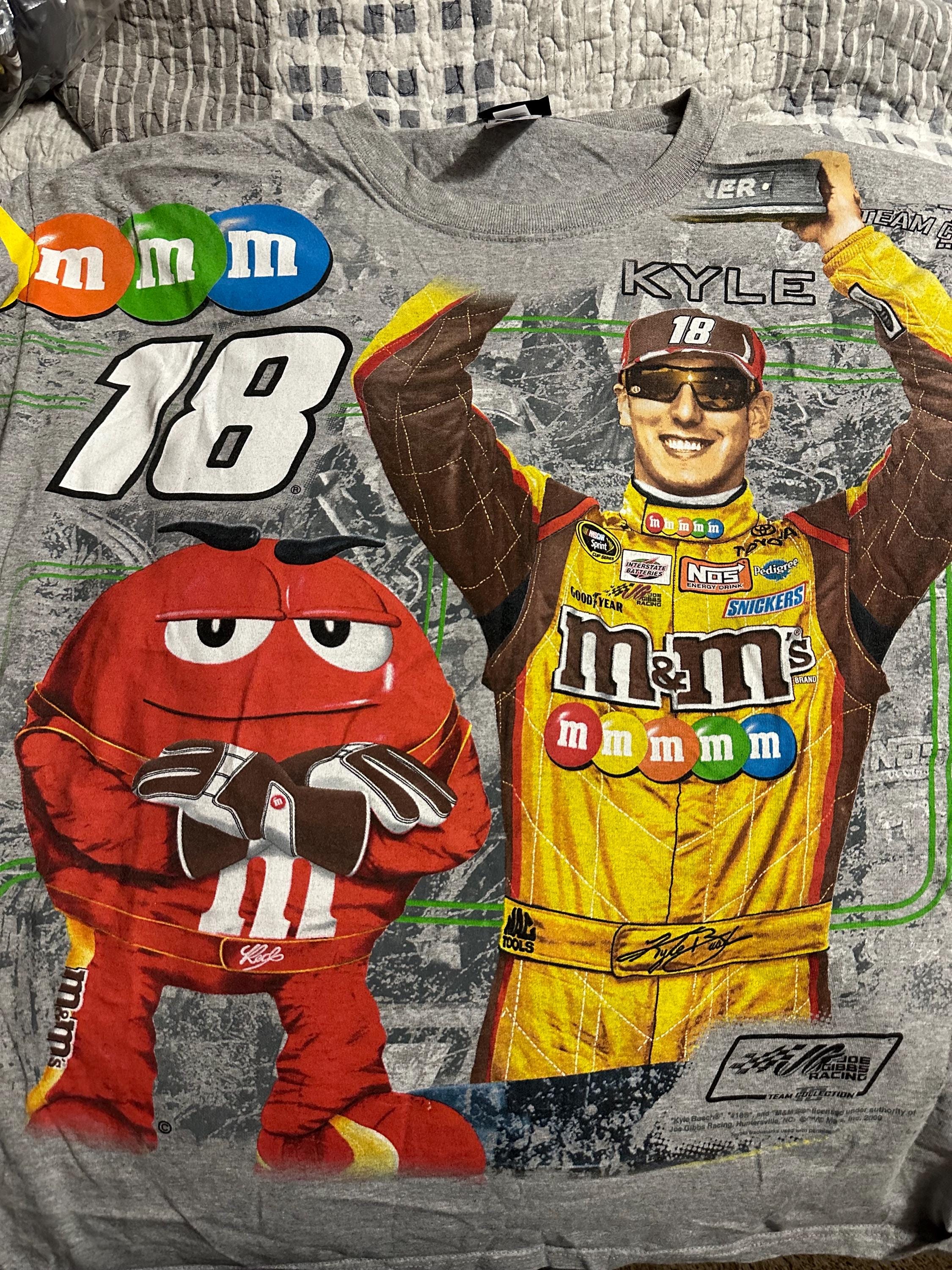 Nascar Kyle Busch All Over Print Shirt Great Condition XXL - Etsy