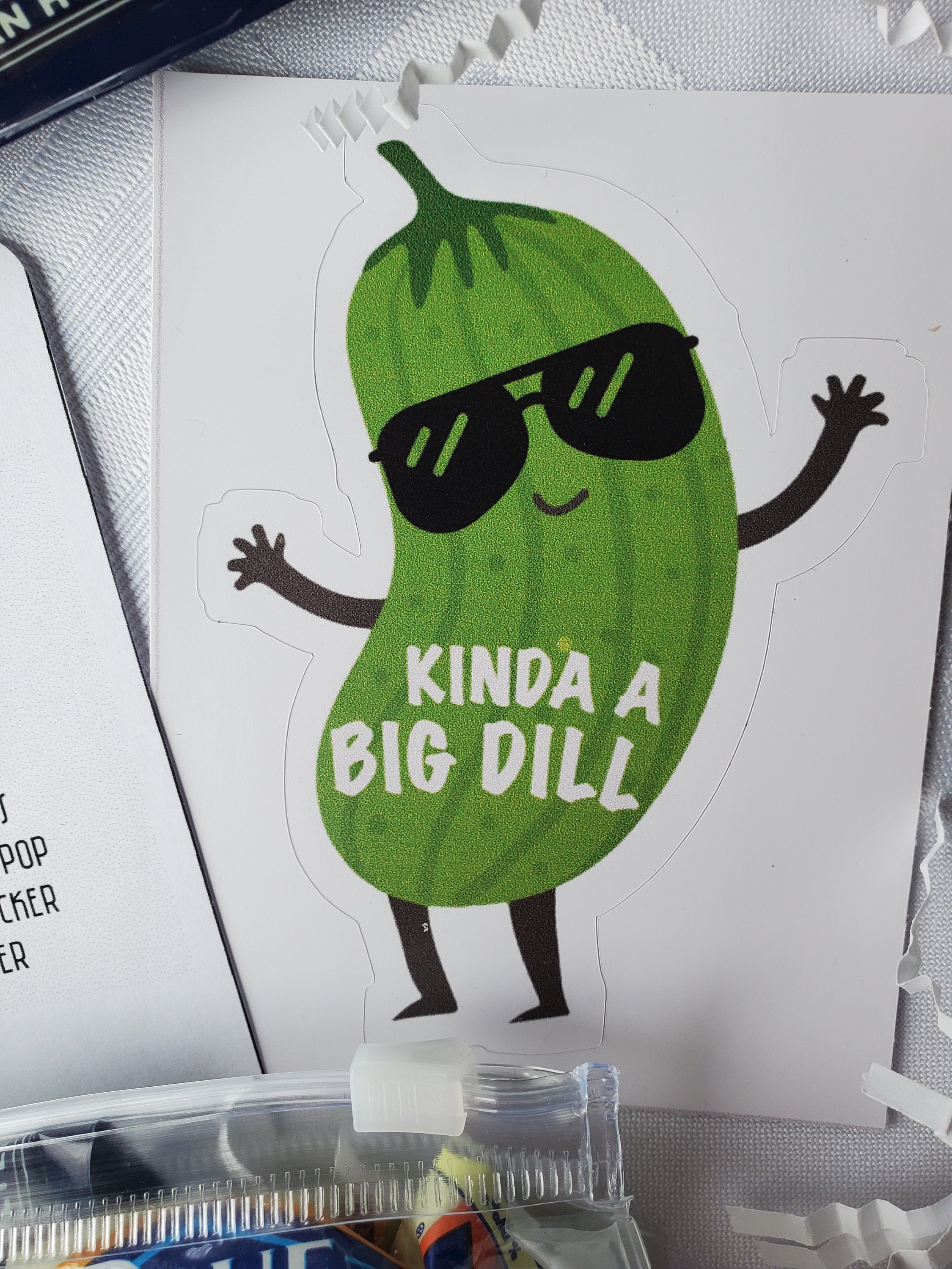You're A BIG Dill! Appreciation Gift - FREE Personalization - Pickle ...