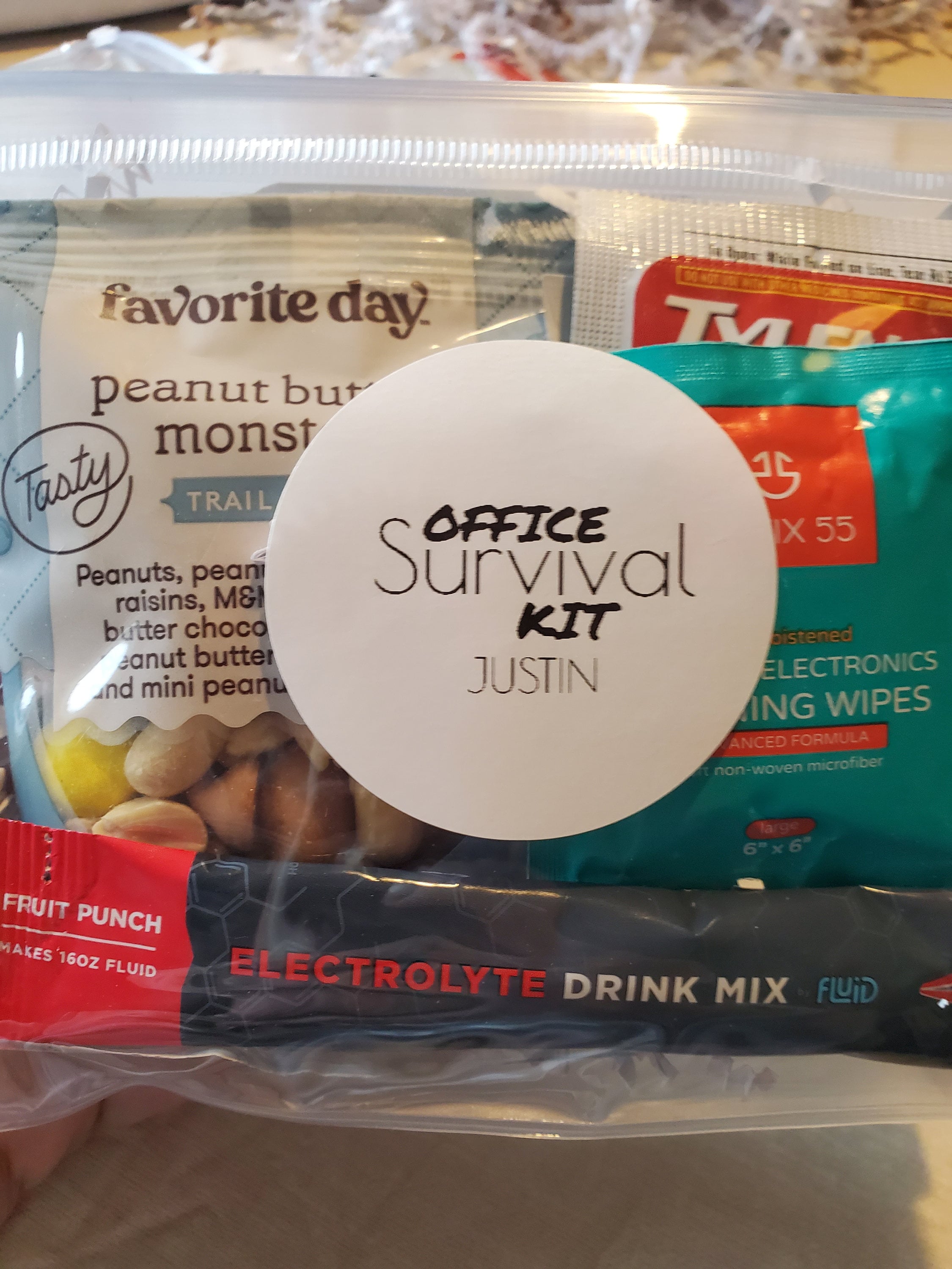 Employee Appreciation Office Survival Kit FREE Personalization Bulk ...