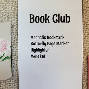 Book Club Personalized for FREE Reader Gift Book Club Themed Gift - Etsy