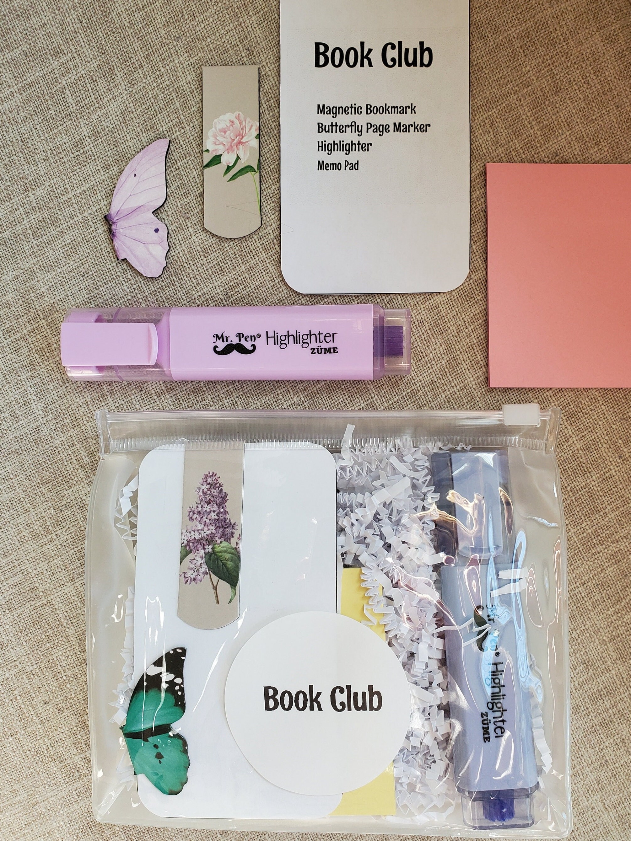 Book Club Personalized for FREE Reader Gift Book Club Themed Gift - Etsy