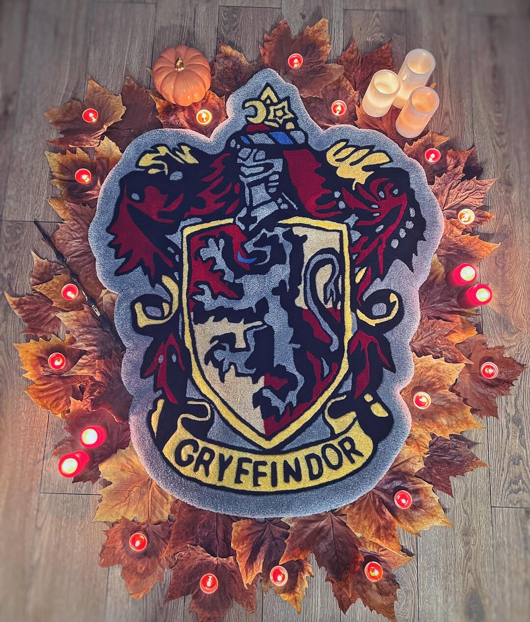 Tufting Rug «gryffindor» - Etsy