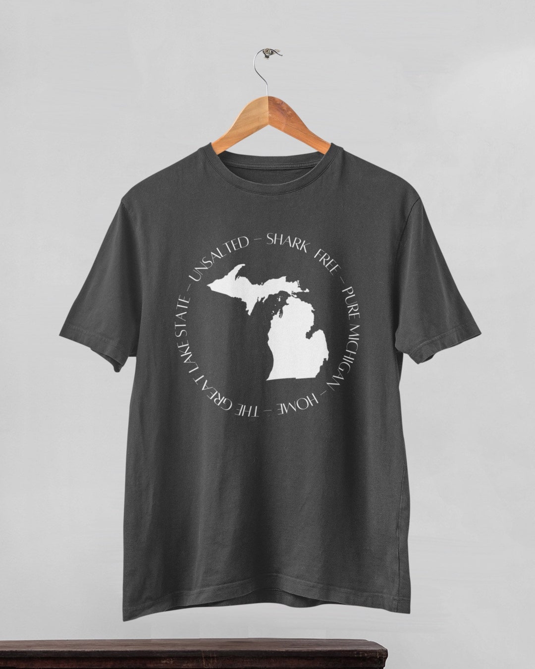 Great Lakes Tee | Michigan Shirt | Michigan Souvenier Tshirt | Michigan ...