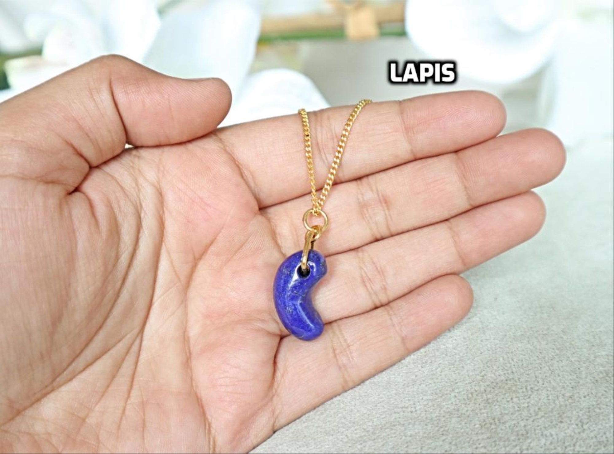 Jade Magatama Necklace: Japanese Talisman Pendant - Etsy