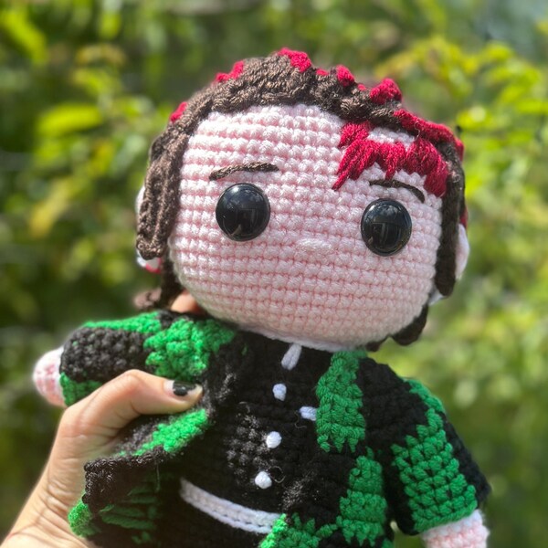 Demon Slayer Crochet Plush - Etsy