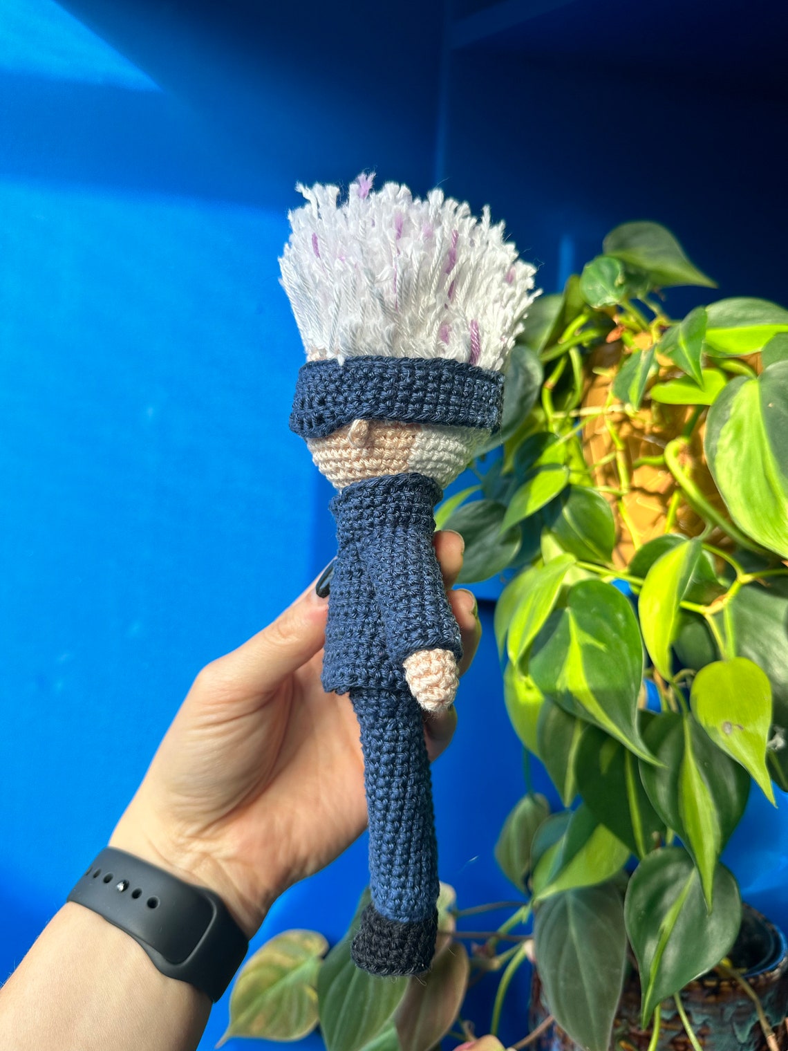 Gojo Satoru JJK Inspired Crochet Pattern Amigurumi Jujutsu Kaisen - Etsy
