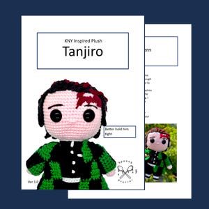 Demon Unaliver Crochet Pattern Demon Slayer Inspired - Etsy